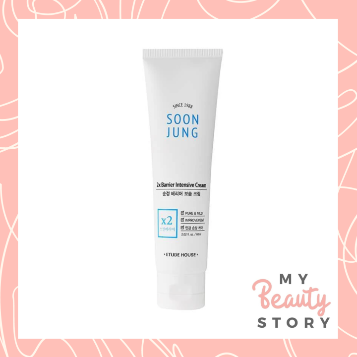 Etude House Soon Jung 2x Barrier Intensive Cream 60ml | Lazada PH