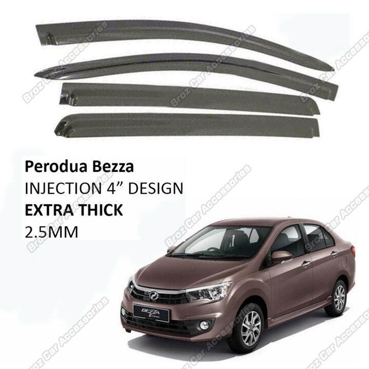 Air Press Window Door Visor Wind Deflector Kening Tingkap Kereta ...
