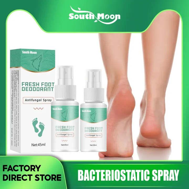 South Moon Foot Itch Itching Spray 45ml Foot Antibacterial Spray ...