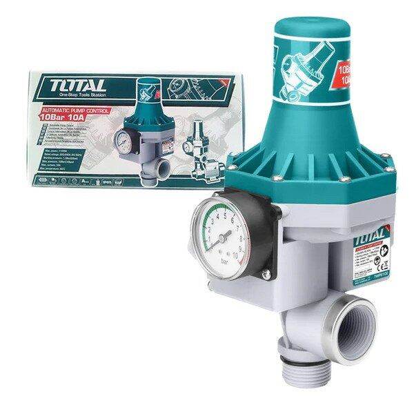 TOTAL Automatic Water Pump Controller 10Bar-10A - Gauge | Lazada PH