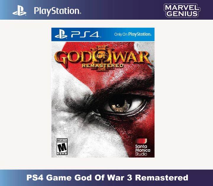 PS4 GAME God Of War 3 | GOD OF WAR III I GOW 3 REMASTERED (ENG/CHINESE ...