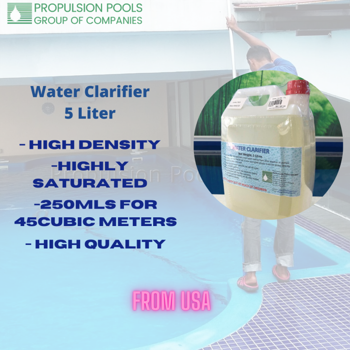 [READY STOCK] 5 litre Water Clarifier for Swimming Pool Water Up to ...