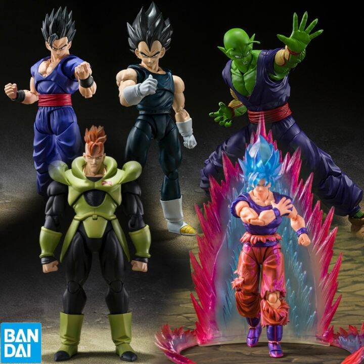 ต้นฉบับ Shf D Ragon B All Goku ผักโกฮัน Android 16ซูเปอร์ Figuarts ซู ...