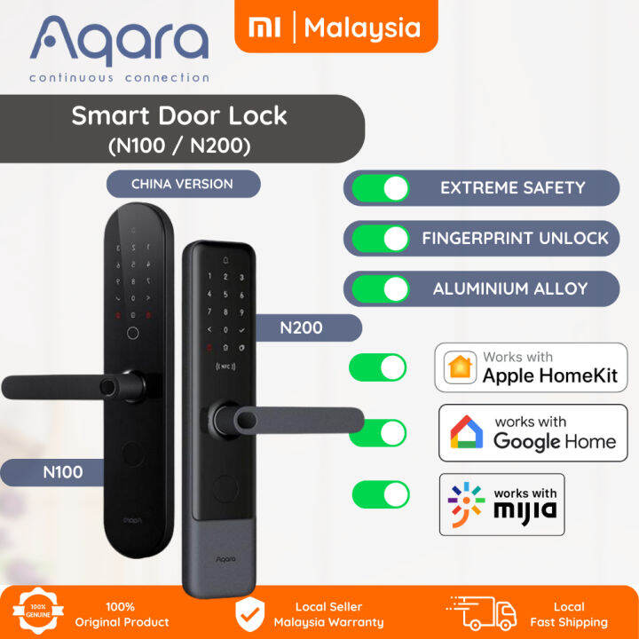 Aqara Smart Door Lock N100 / N200 | Lazada