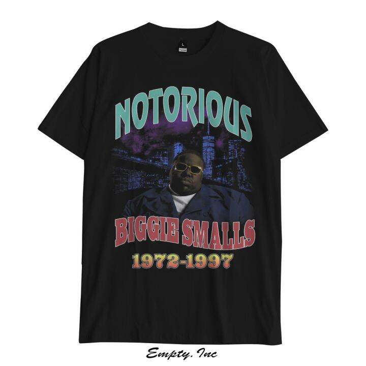 Notorious B.I.G Rap Tee Biggie Smalls Vintage Bootleg | Lazada Indonesia