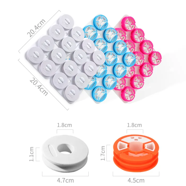 Built-in special double-layer silica gel 16-axis reel ring fixing plate ...