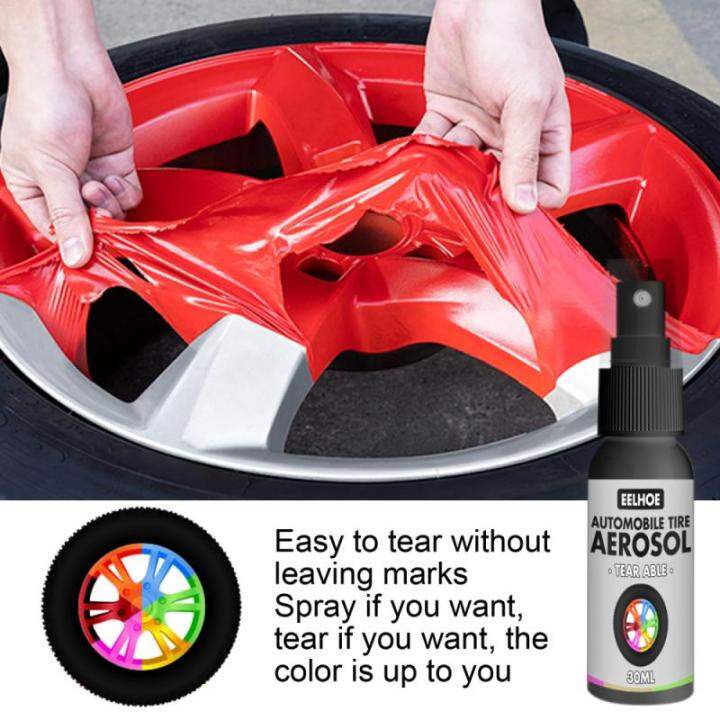 All Car Tire Body Wheel Self-painting Car Wheel Spray Film Car Tire ...