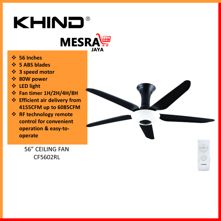 Khind 56" Ceiling Fan - CF5602RL | Lazada
