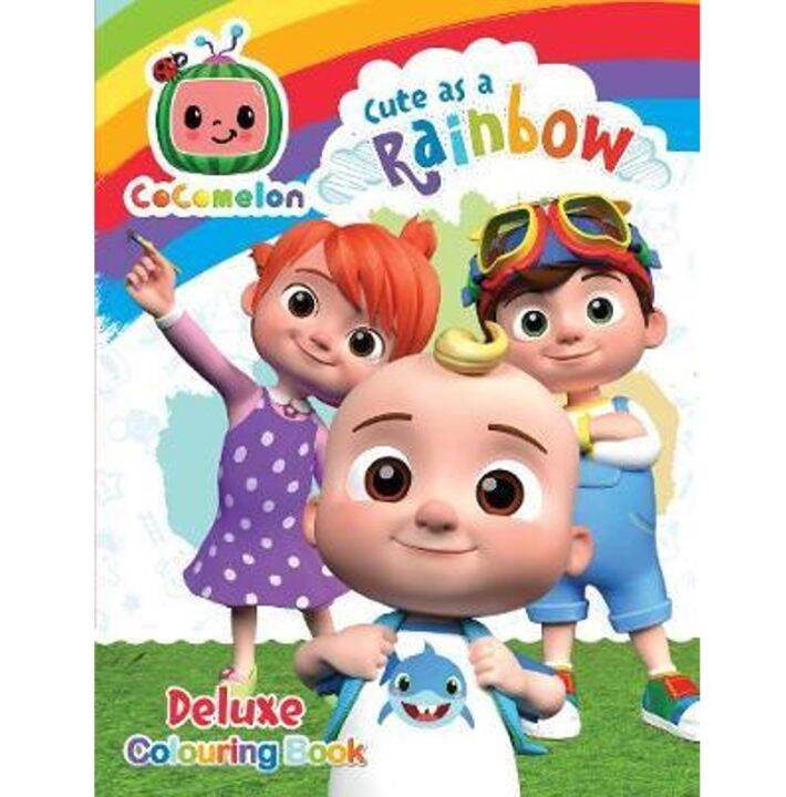 CoComelon Deluxe Colouring Book With 48 Pages | Lazada