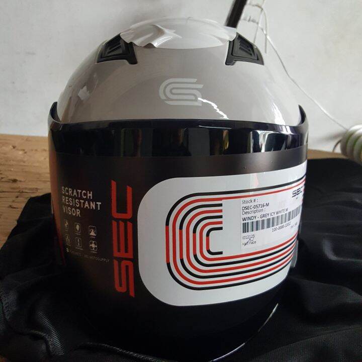 Sec windy half face helmet v2 (with free clear lens) | Lazada PH