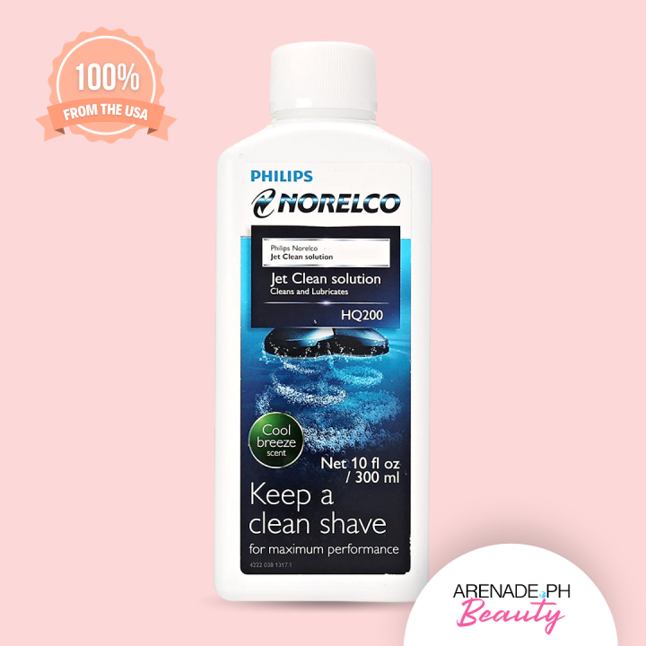 Philips Norelco Jet Clean Solution HQ200, Cool Breeze Scent, 10 fl.oz ...