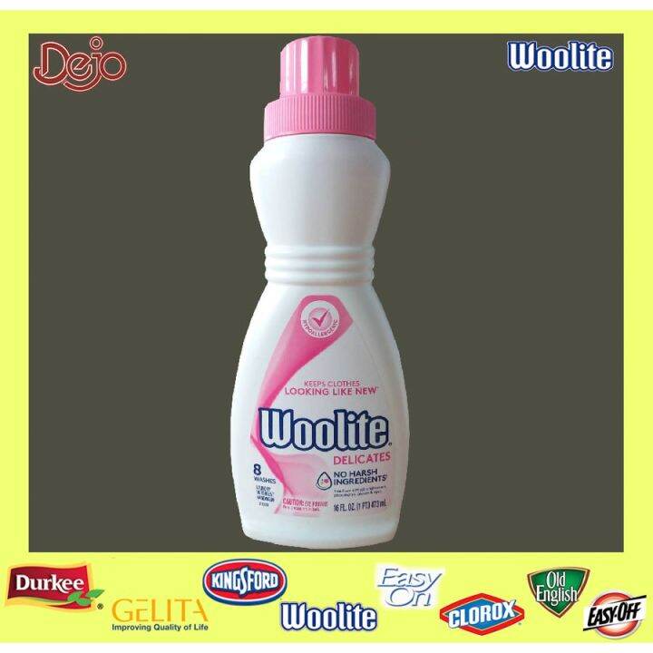 Woolite Delicates Liquid Laundry Detergent วูลไลท์ เดลิเคตส์ ผลิตภัณฑ์ ...