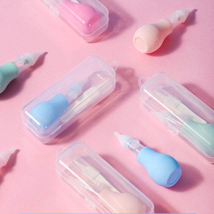 Anti-refluent Nasal Aspirator Set Infant Reusable Nasal Mucus Suction ...