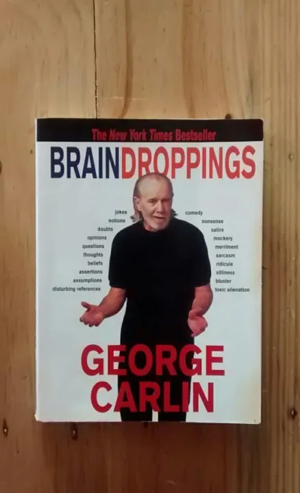 Brain Droppings by George Carlin (trade paperback) | Lazada PH