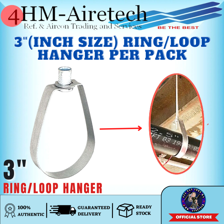 3" (Inch Size) Ring/Loop Hanger FOURHM for Tube Fixing on Various ...