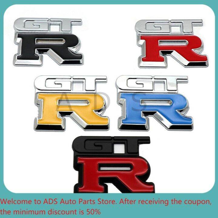 Fashion 3D Metal Badge Car Accessories Emblem Nissan GTR Logo for GT R ...