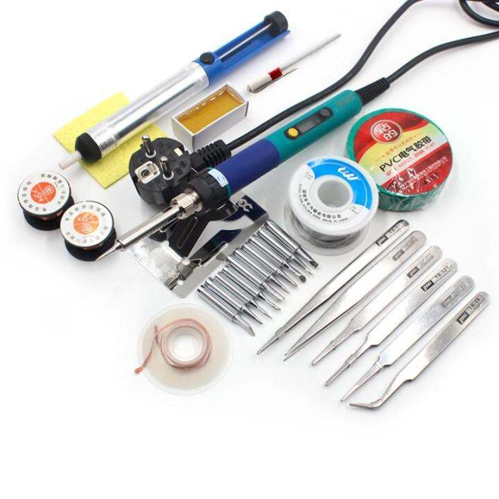 220V/110V 60W Electrical Soldering Iron Rework Welding Gun Tool ...