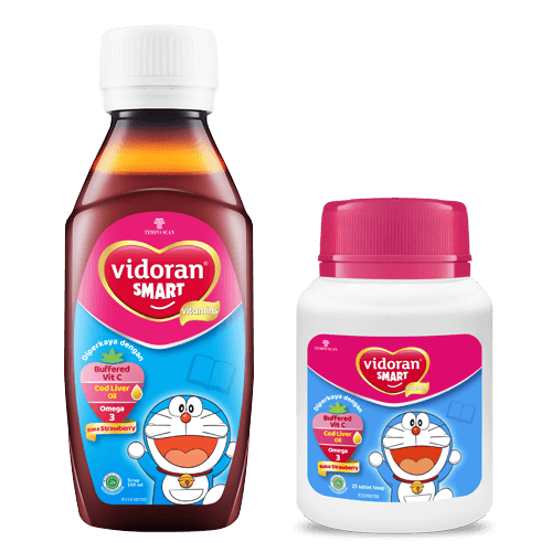 Vidoran Smart Sirup 100 ml Rasa Strawberry | Lazada Indonesia