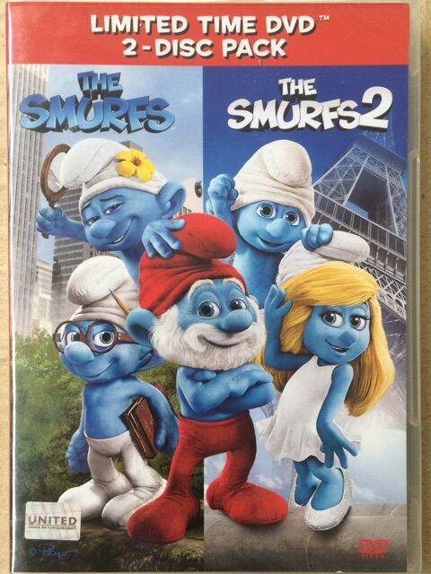 The Smurfs 1-2 (DVD 2 disc)/เสมิร์ฟ 1-2 (ดีวีดี 2 แผ่น 2 ภาษา) | Lazada ...