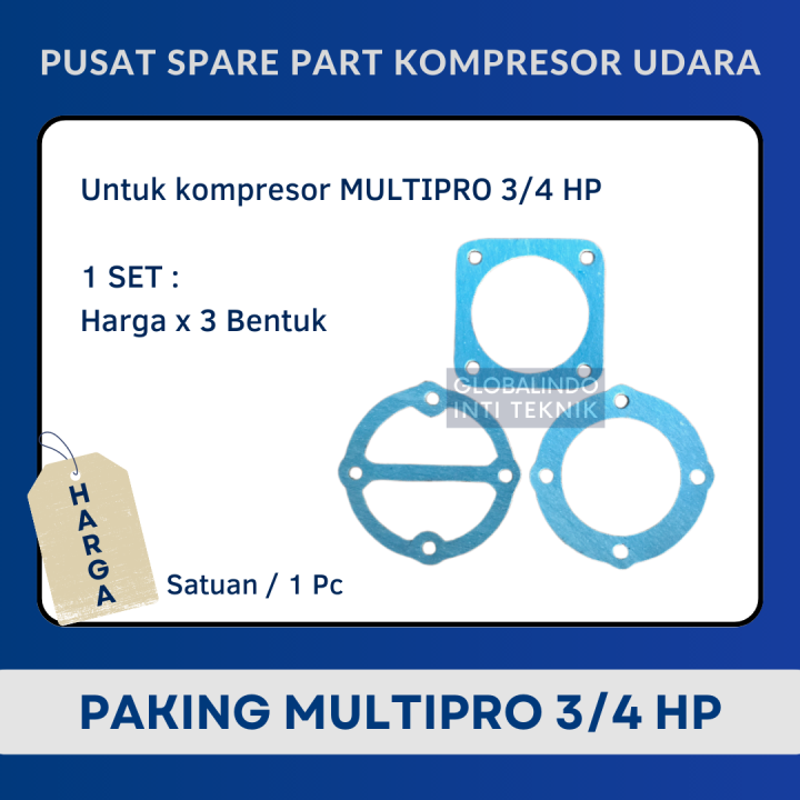 Paking Kompresor Angin MULTIPRO 0.75 HP (3/4 HP) | Lazada Indonesia
