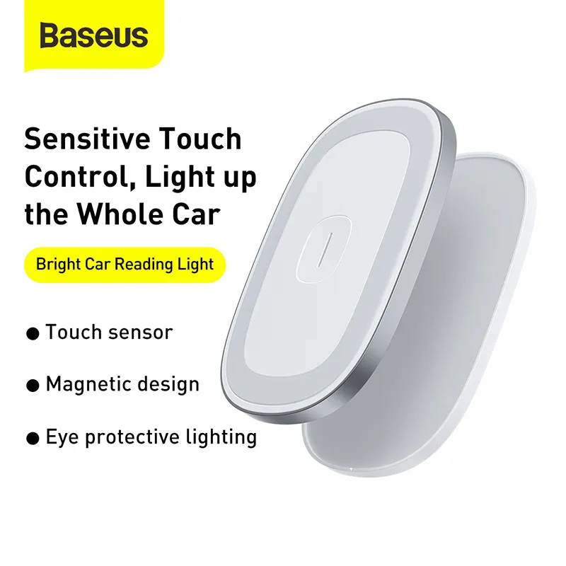 Baseus Brightไฟอ่านหนังสือLEDไฟฉุกเฉินหลังคาอัตโนมัติโคมไฟติดเพดานรถที่ ...