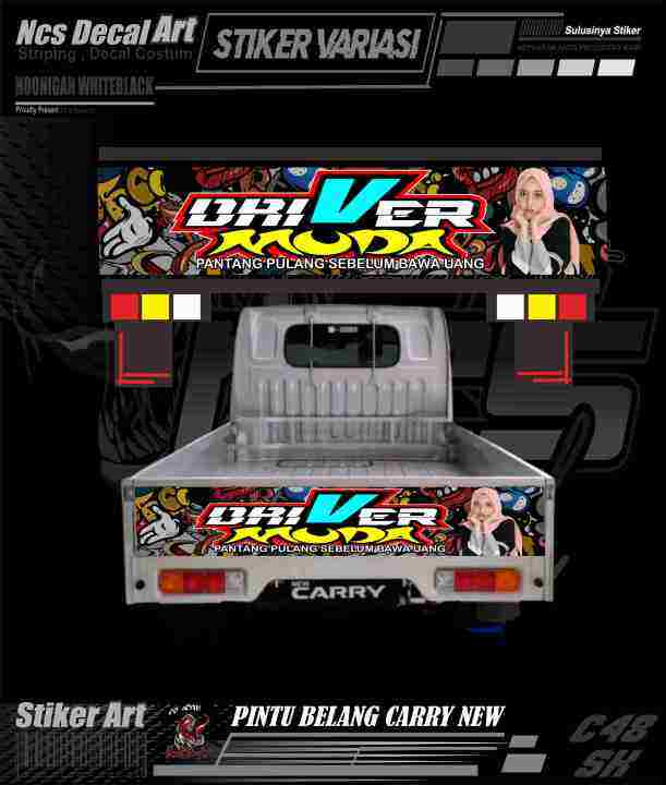 stiker pintu belakang carry new/grandmax/all carry stiker varisi pintu ... stiker pintu belakang carry new/grandmax/all carry stiker varisi pintu ...