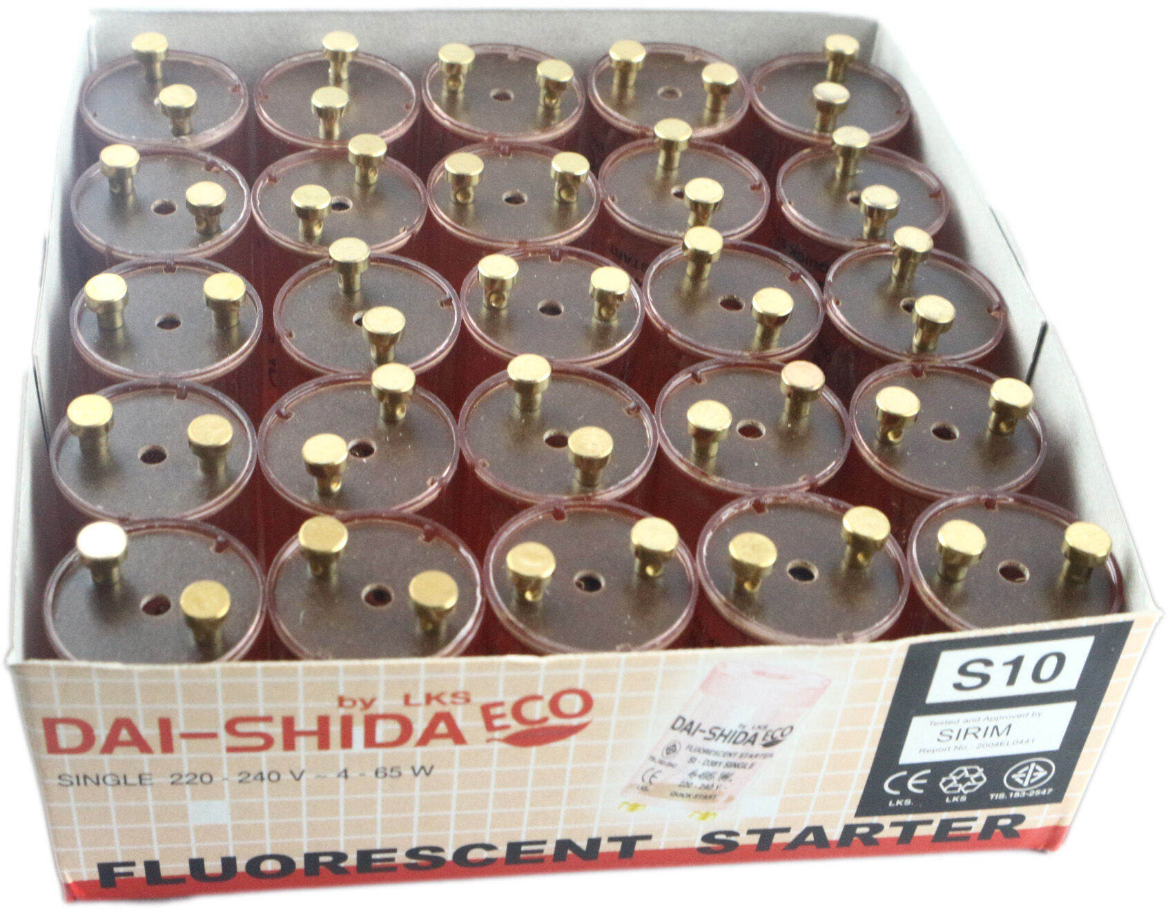 Dai-Shida Starter สตาร์ทเตอร์ สำหรับ หลอดนีออน T5/T8 4-65W และ หลอดวง ...
