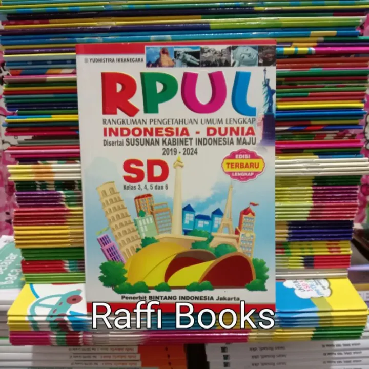 Buku RPUL - RPUL Indonesia dunia Untuk SD Kelas 3,4,5,6 Bintang ...