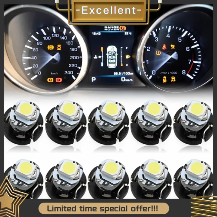 Excellent 10Pcs T3 SMD Led Neo Wedge Car Dash Gauge Instrument Cluster ...