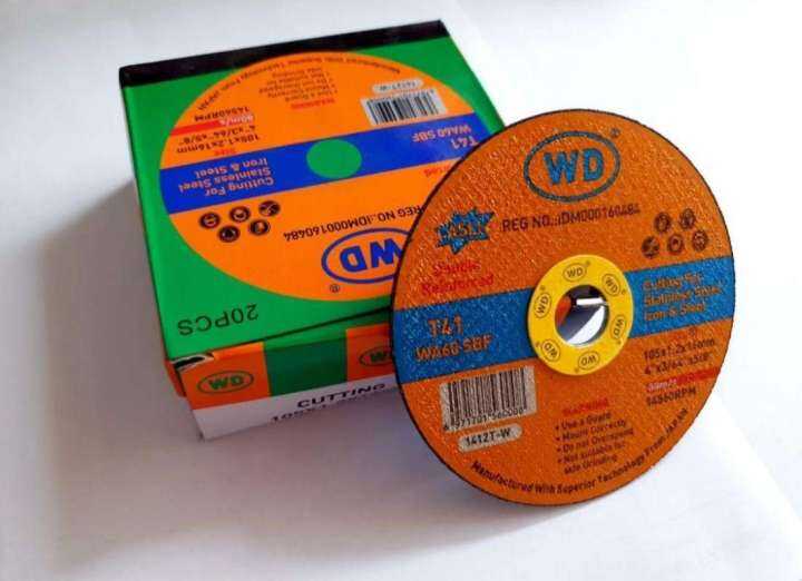 Batu Potong WD 105 X 1.2 X 16MM Mata gerinda ( 3-Pcs Dan 20-Pcs ) bagus ...