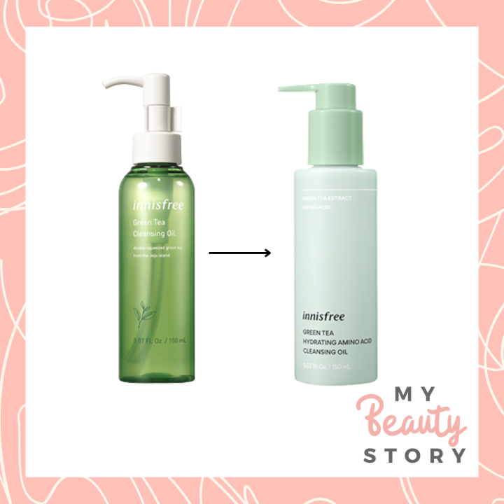 Innisfree Green Tea Hydrating Amino Acid Cleansing Oil 150ml | Lazada PH