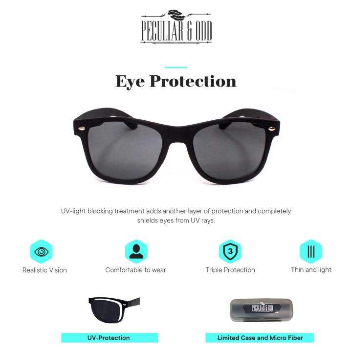 Peculiar RANDALL Classic Wayfarer Square Sunglasses Eyewear Eyeglasses ...