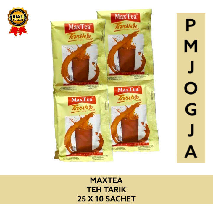 Max Tea Teh Tarik Renteng 25 gram / maxtea teh tarik sachet 25gr x 10 ...