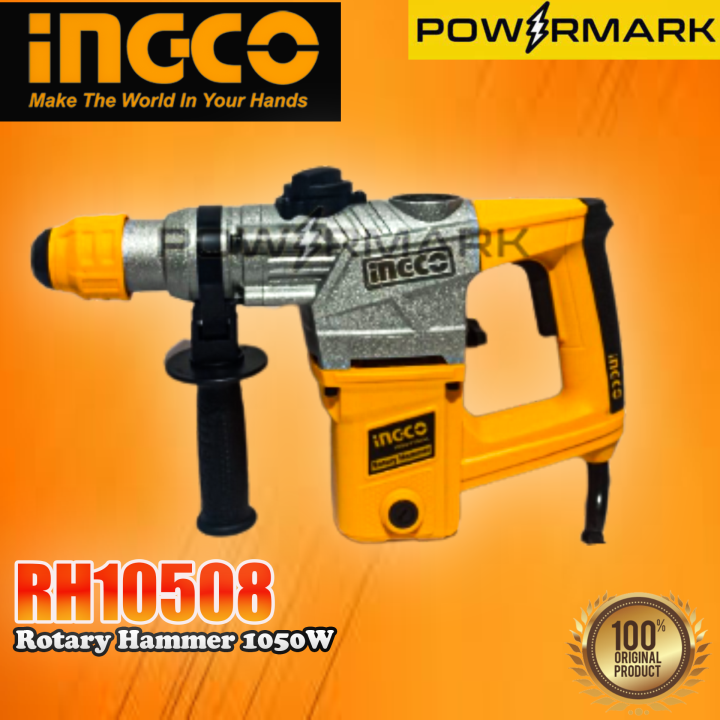 INGCO RH10508 Rotary Hammer 1050W [POWERMARK | IPT] | Lazada PH