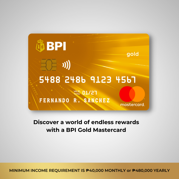 BPI GOLD MASTERCARD APPLICATION | Lazada PH