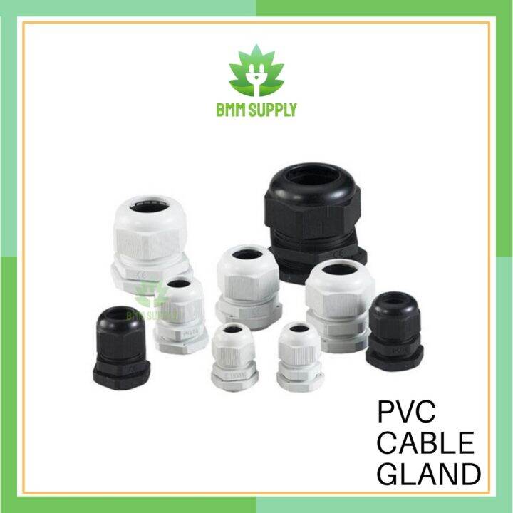 PVC #M16, M20, M25, M32 CABLE GLAND (BLACK) | Lazada