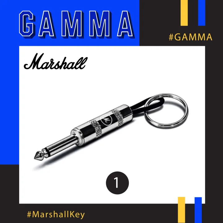 พวงกุญแจ Marshall Key 1 ชิ้น (เฉพาะพวงกุญแจ) : Limited Edition ...