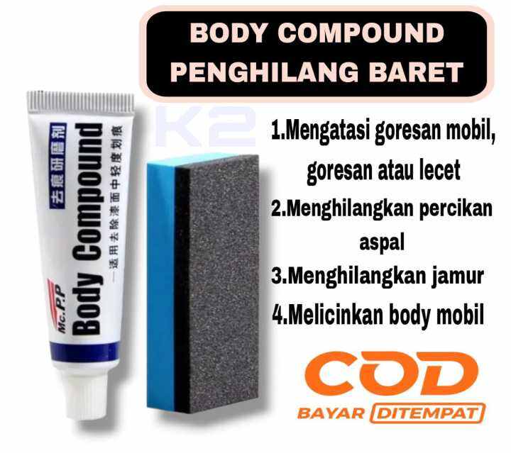 Kompon Body Compound Poles Mobil Motor Tube LENGKAP Fix It like a PRO ...