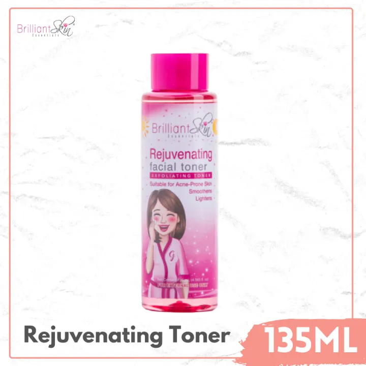 Brilliant Skin Rejuvenating Exfoliating Facial Toner 135ml Big Lazada Ph