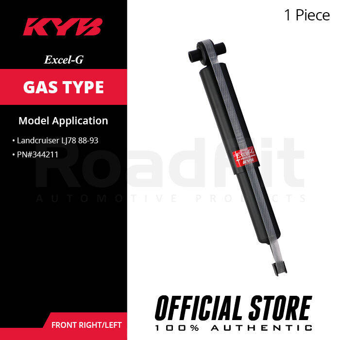 KYB Excel-G Gas Shock Absorbers for Toyota Landcruiser LJ78 '88-93 ...