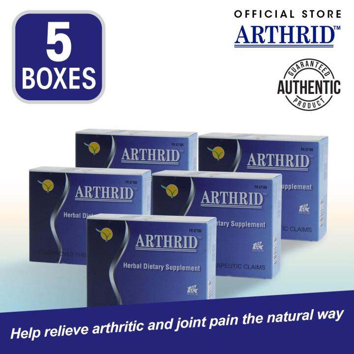 5 boxes - Arthrid 45's | Lazada PH