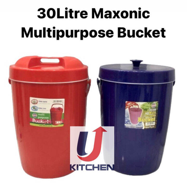 Maxonic Ice Rice Bucket 30L / Bekas Nasi / Bekas Ice / Bocong Ais ...