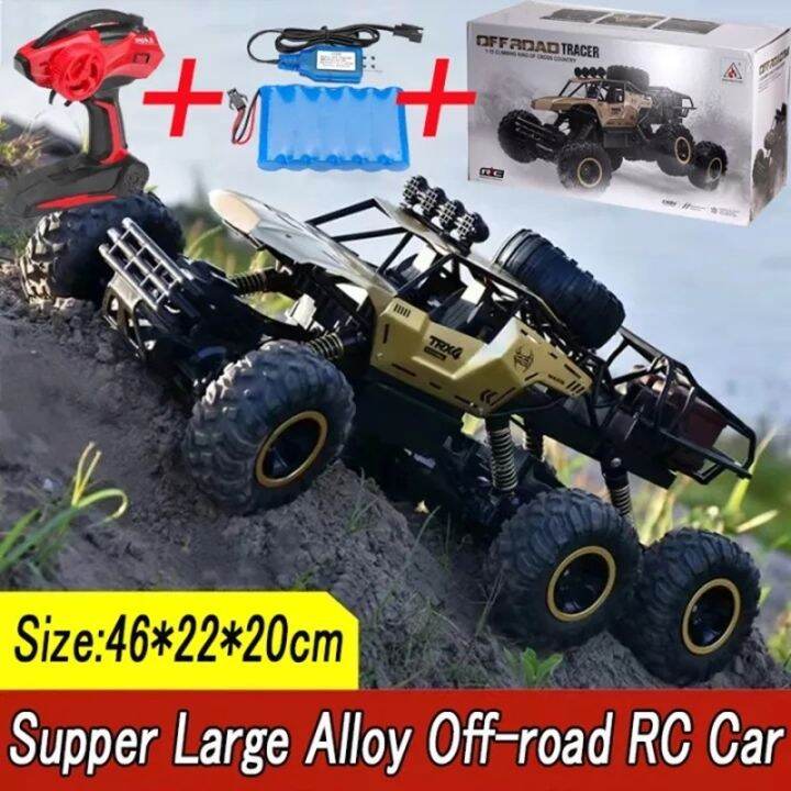 hot sell RC Car 1/16 Alloy 4WD Monster Truck Crawler 40MHz climbing Car ...