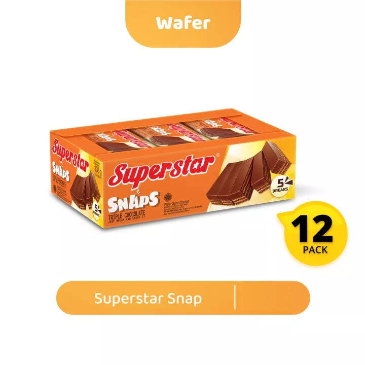 Superstar Snaps Box - 336Gr [12 Pcs x 28 Gr] | Lazada Indonesia