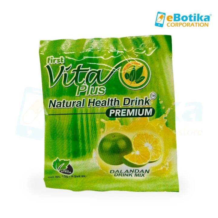 rtpd60 Vita Plus Dalandan Natural Health Drink Premium (1 Sachet) | Lazada PH