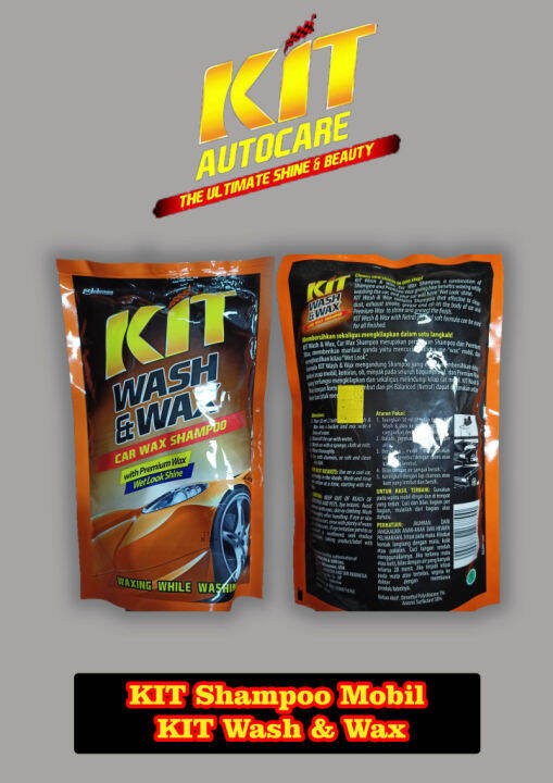 KIT Shampoo Mobil KIT Wash & Wax 66960 | Lazada Indonesia