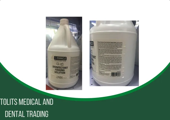 MIRACLE DISINFECTANT FOGGING SOLUTION 1GALLON | Lazada PH MIRACLE DISINFECTANT FOGGING SOLUTION 1GALLON | Lazada PH