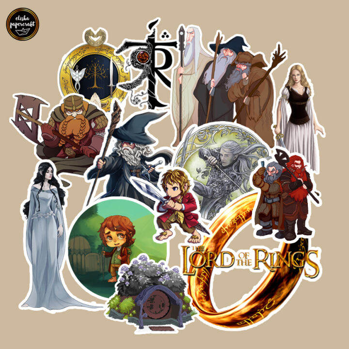 LOTR The Hobbit Fellowship Of The Ring Two Towers Return Of the kings ...