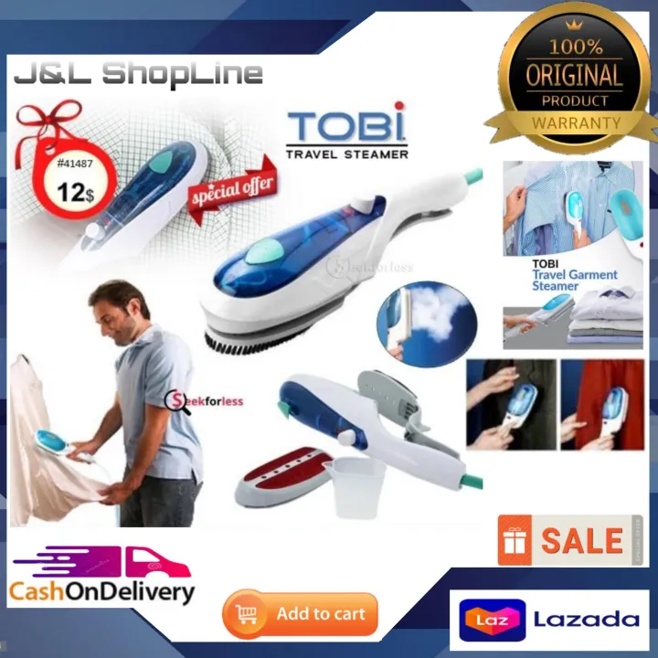 Tobi Travel Steam Iron Garment Ironing Machine Tobi | Lazada PH