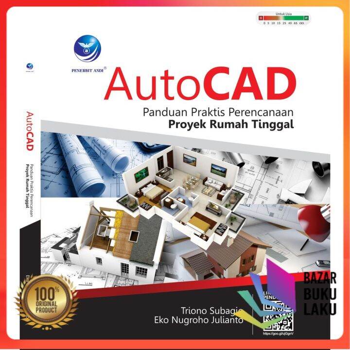 BUKU Autocad Panduan Praktis Perencanaan Proyek Rumah Tinggal | Lazada ...